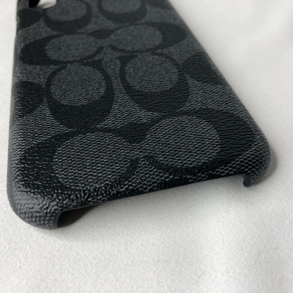 Coach | Accessories | Coach Iphone Xr Case In Signature Canvas Grey ...